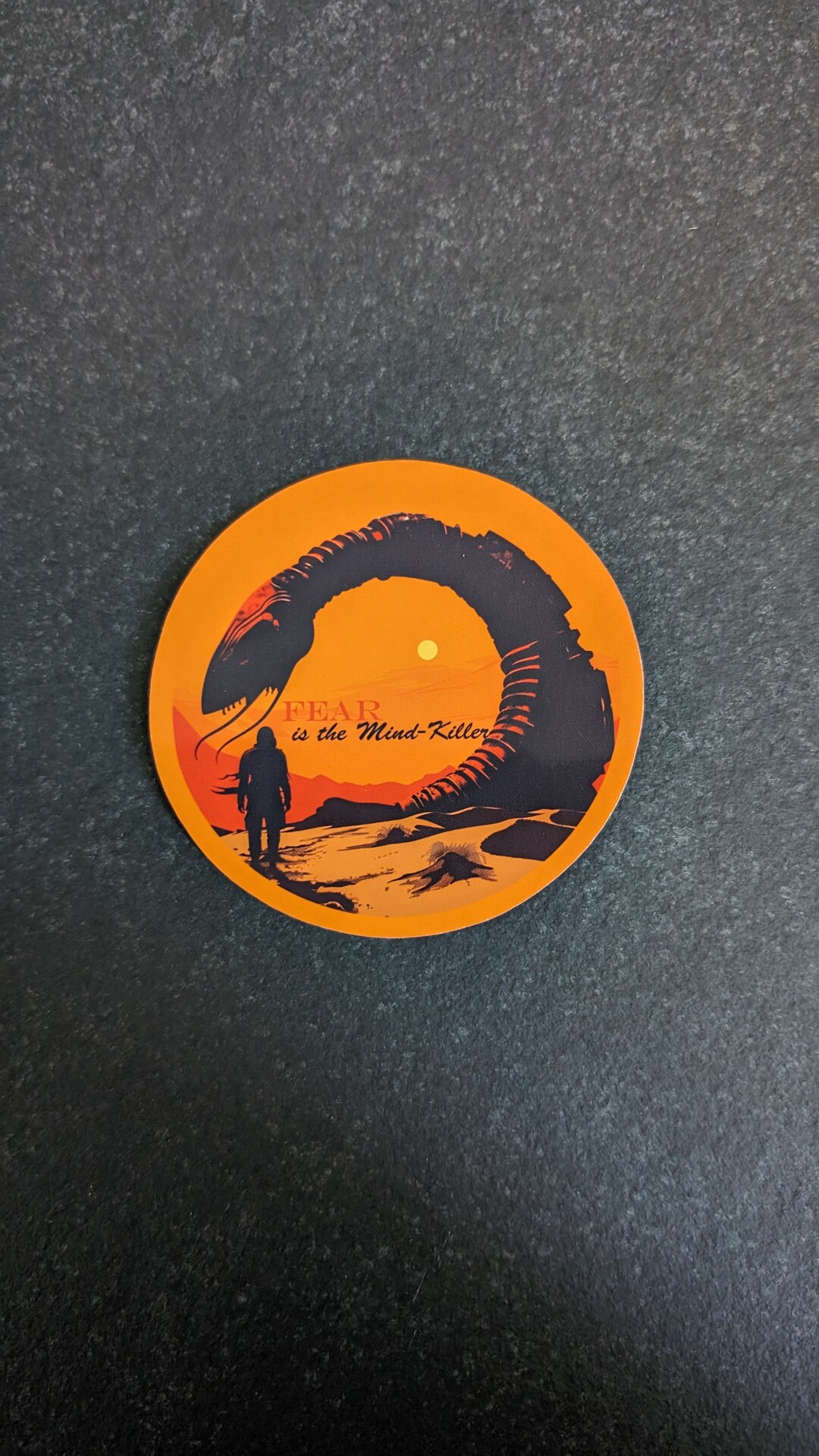 Dune Sticker: Fear is the Mind-killer, Sci-fi Vinyl Decal - Etsy