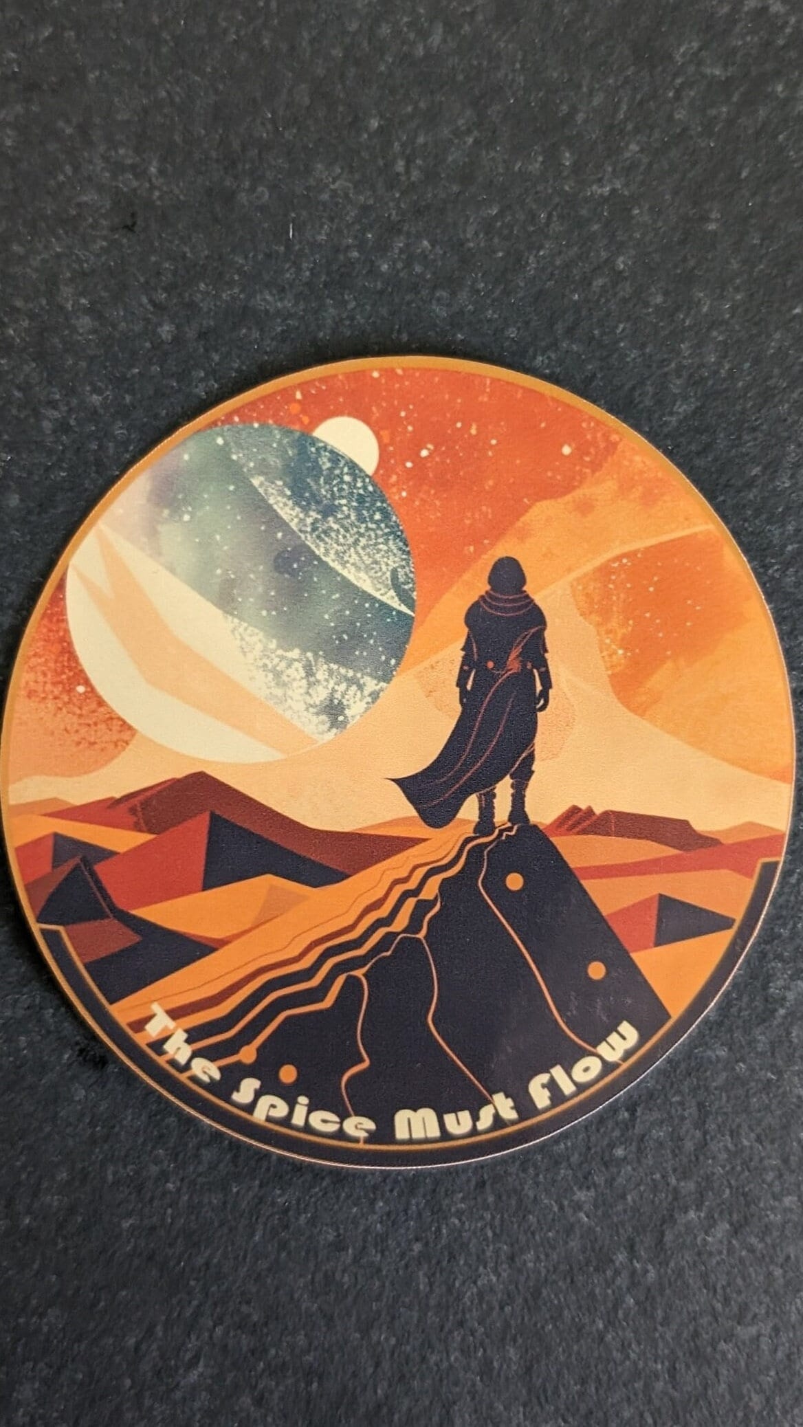 Dune Sticker Frank Herbert Sticker Sci-fi Sticker the Spice Must Flow Waterproof Vinyl Laptop ...