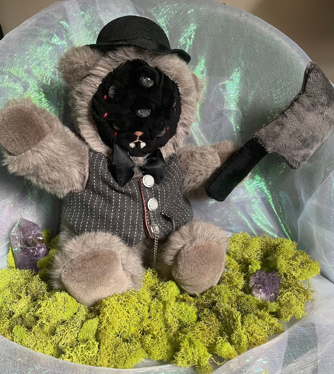 Jasper the Vampire Teddy Bear - Etsy