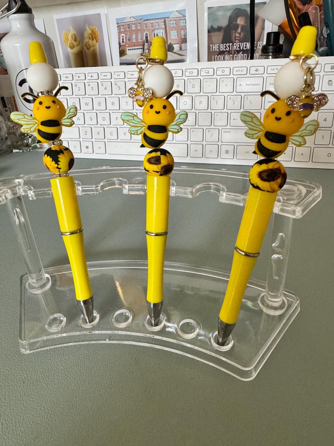 PEN - Bumble Bee Pen With 2 Ink Refills - Etsy