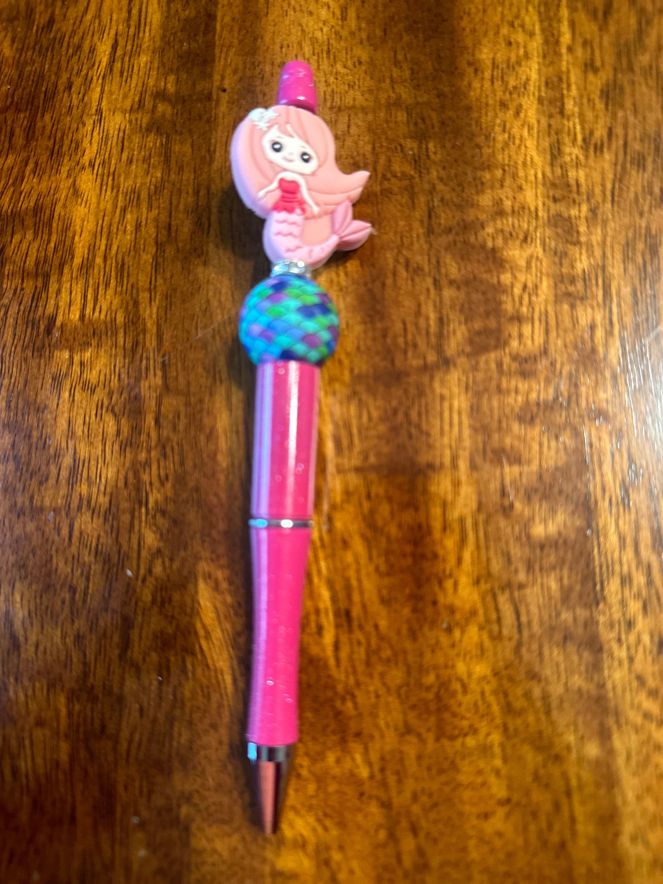 Underwater Pens, Mermaid Pens, Fishing Pens, Silicone Bead Pens ...