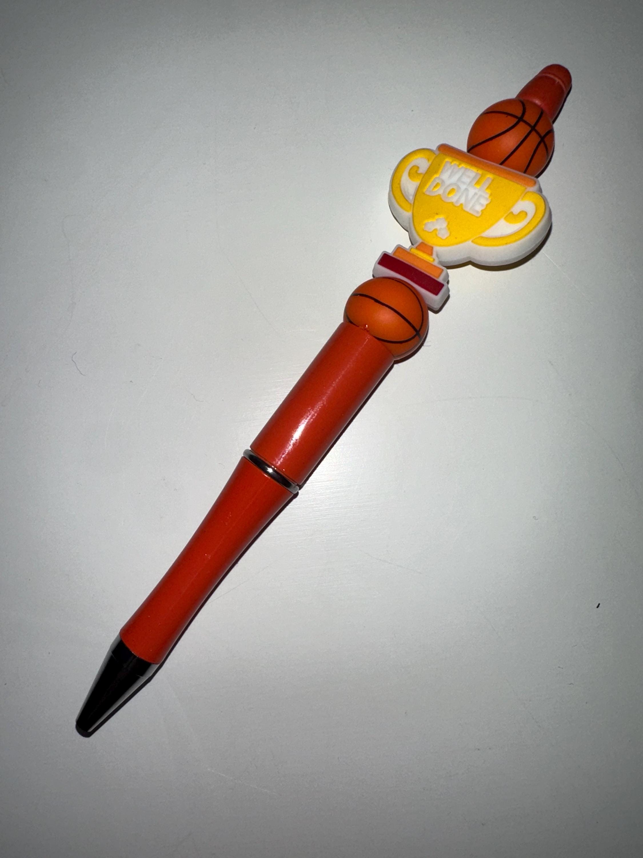 Basketball Silicone Bead Pens - Etsy