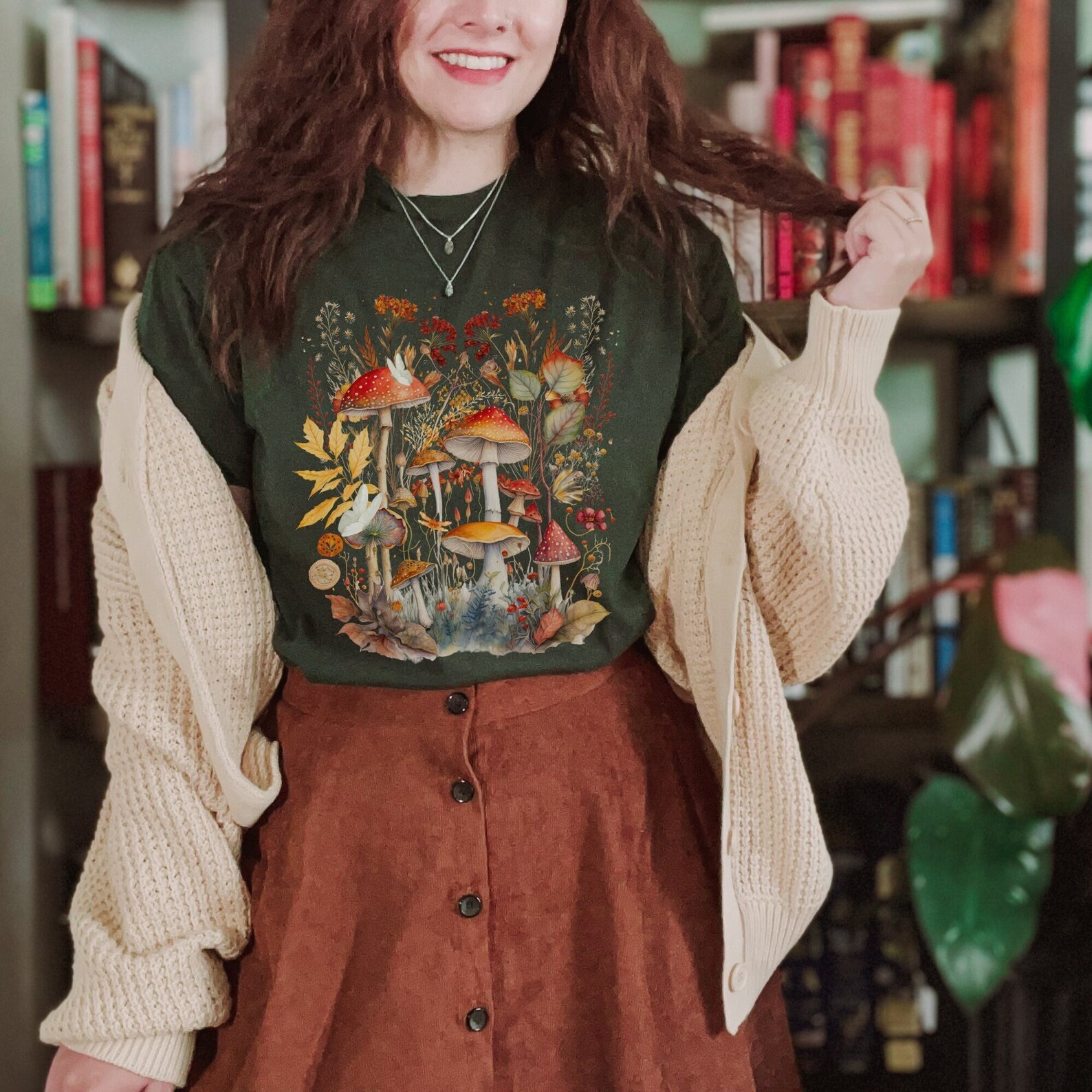 Goblincore Shirt Mushroom Shirt Cottagecore Shirt Fairycore Shirt ...