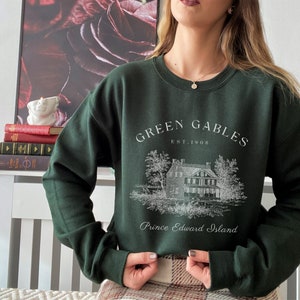 Anne With an E Sweatshirt Anne of Green Gables Sweatshirt Bookish ...
