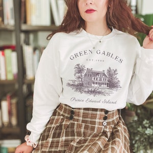 Anne of Green Gables Sweatshirt, Anne With an E, Light Academia, Book ...