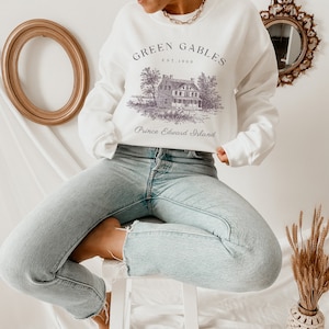 Anne of Green Gables Sweatshirt, Anne With an E, Light Academia, Book ...