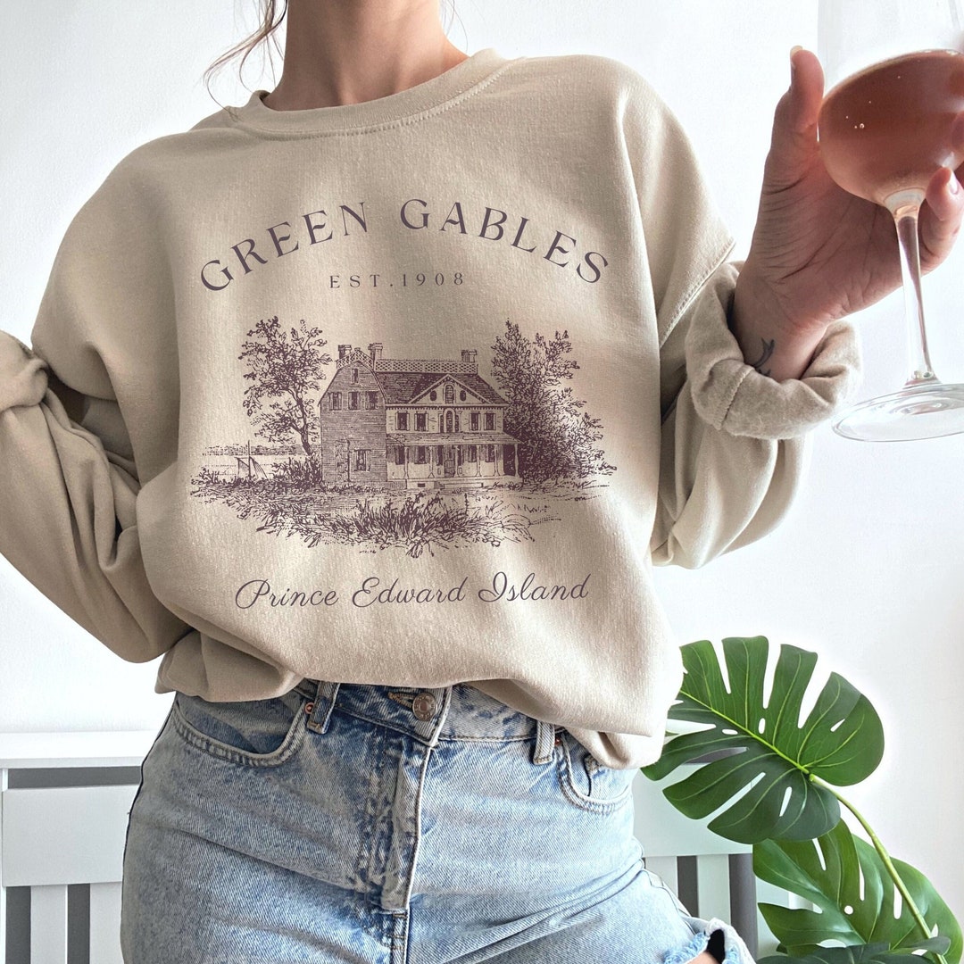 Anne of Green Gables Sweatshirt Anne With an E Light - Etsy