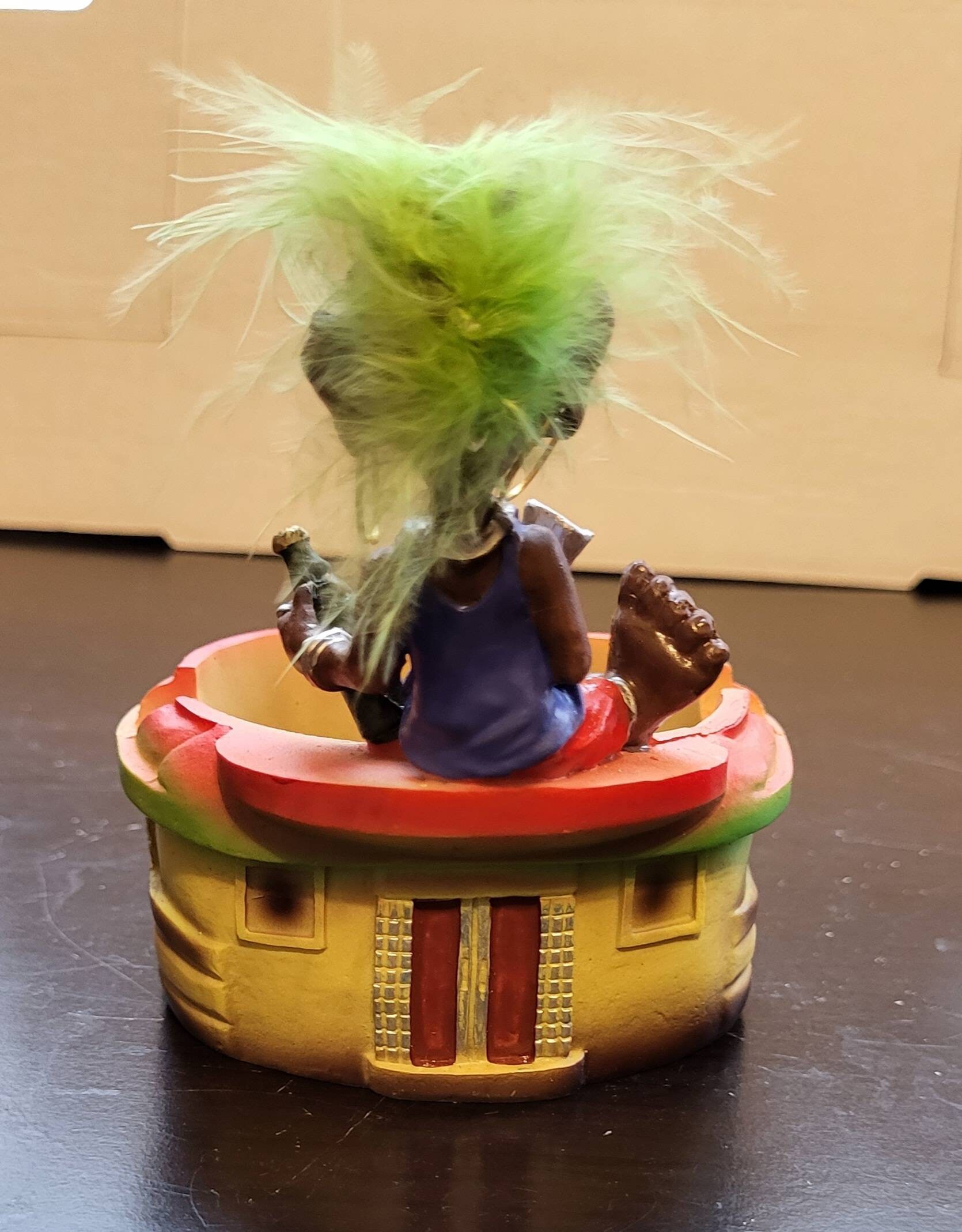 Vintage Rasta Ashtray // Smoking Ashtray // Rasta Jamaican Funny Weed ...