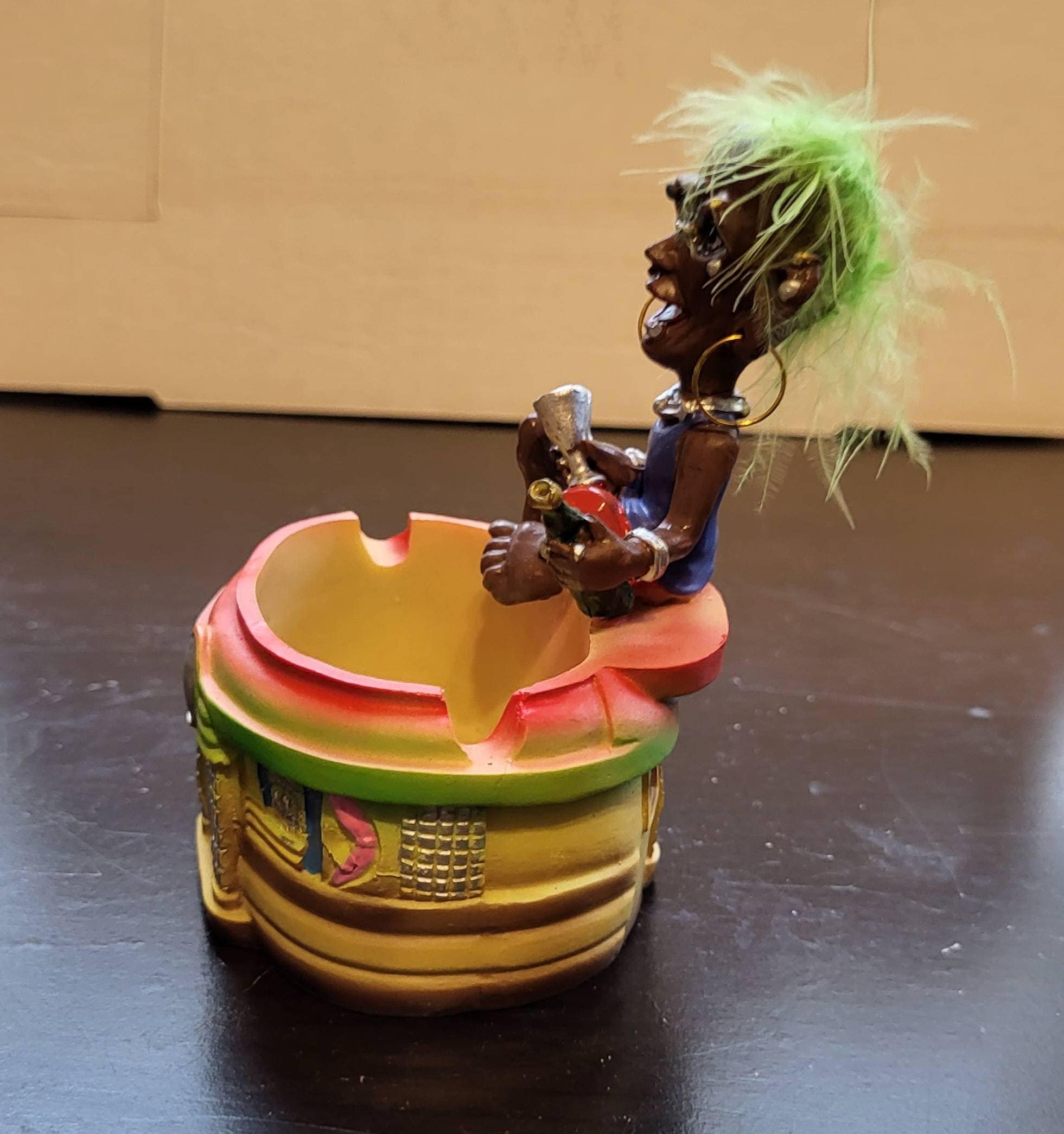 Vintage Rasta Ashtray // Smoking Ashtray // Rasta Jamaican Funny Weed ...