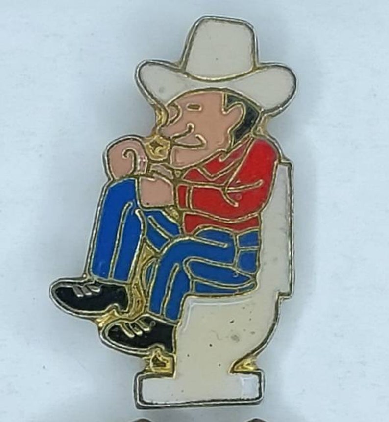 Vintage Enamel Pins // Hot Stuff Peppers // Jalapeño // Chili // If It ...