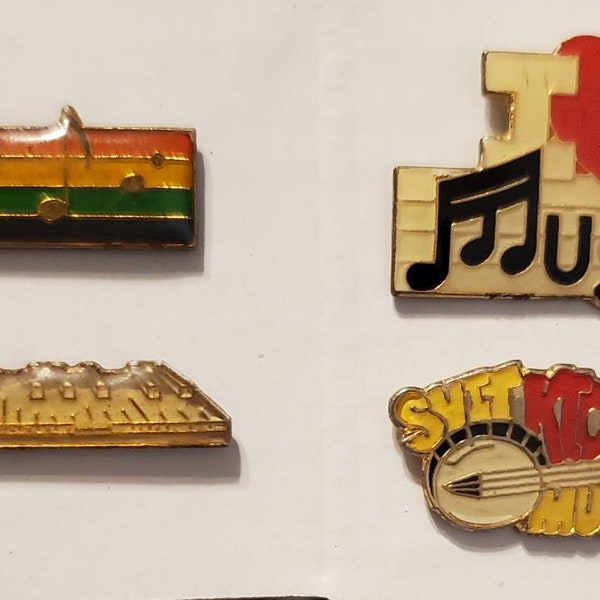 Music Note Pins - Etsy