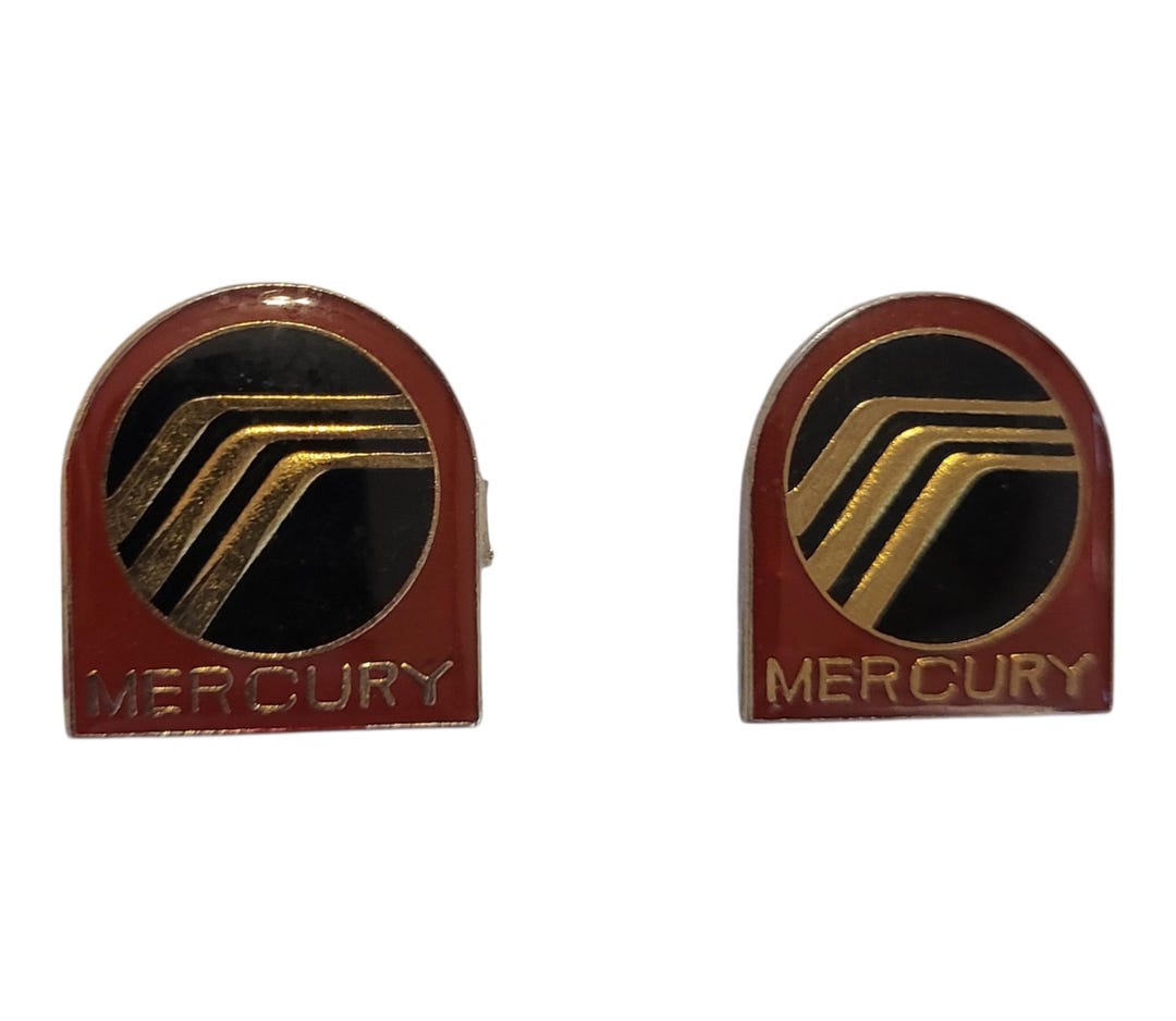 Vintage Enamel Pins // Single Pin // Classic Mercury Cougar Vintage ...