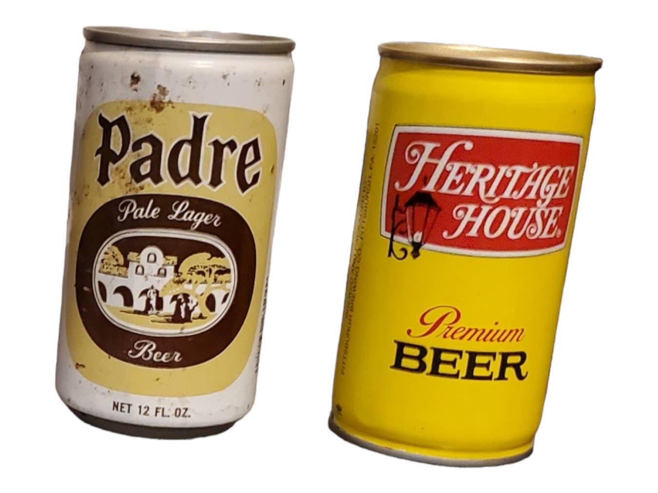 Vintage Beer Can Lot // Lot of 4 // Rusty Dusty Old Cans // Decor ...