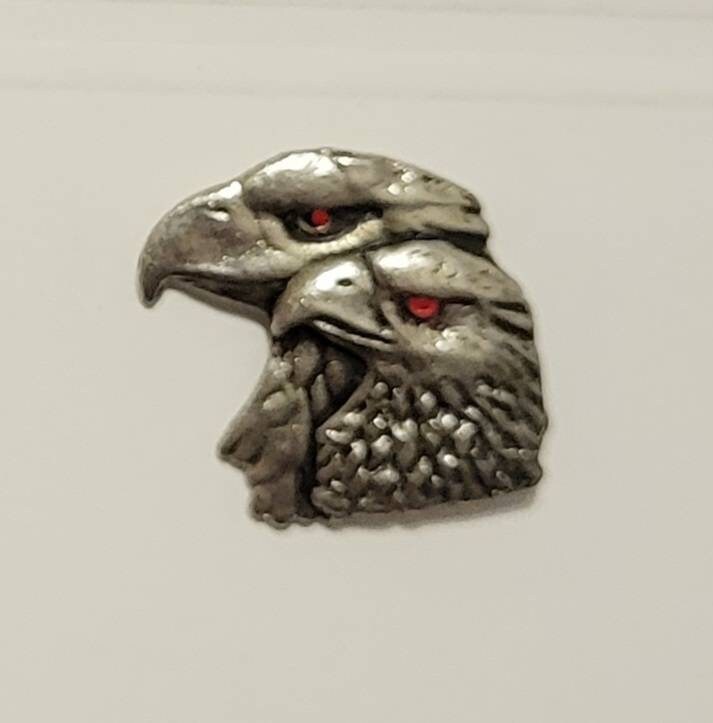Vintage Enamel Pins // Set of 3 // Big Revolver Gun Rifle // Big Rack ...