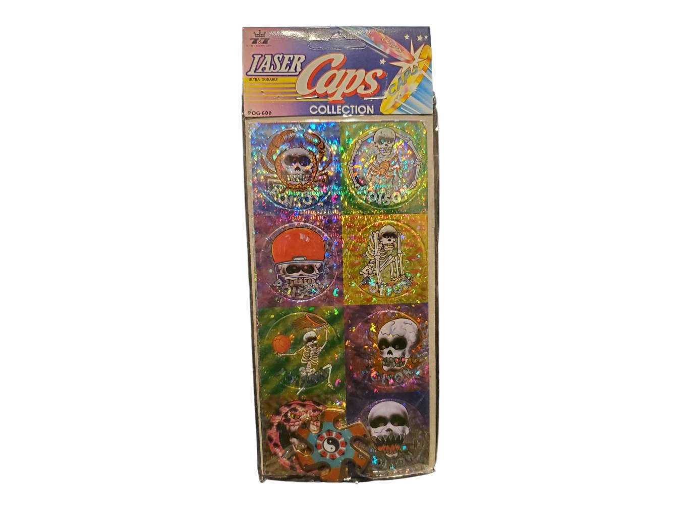 Vintage Laser Pogs Caps Collection Set Of 5 Packs Each Etsy