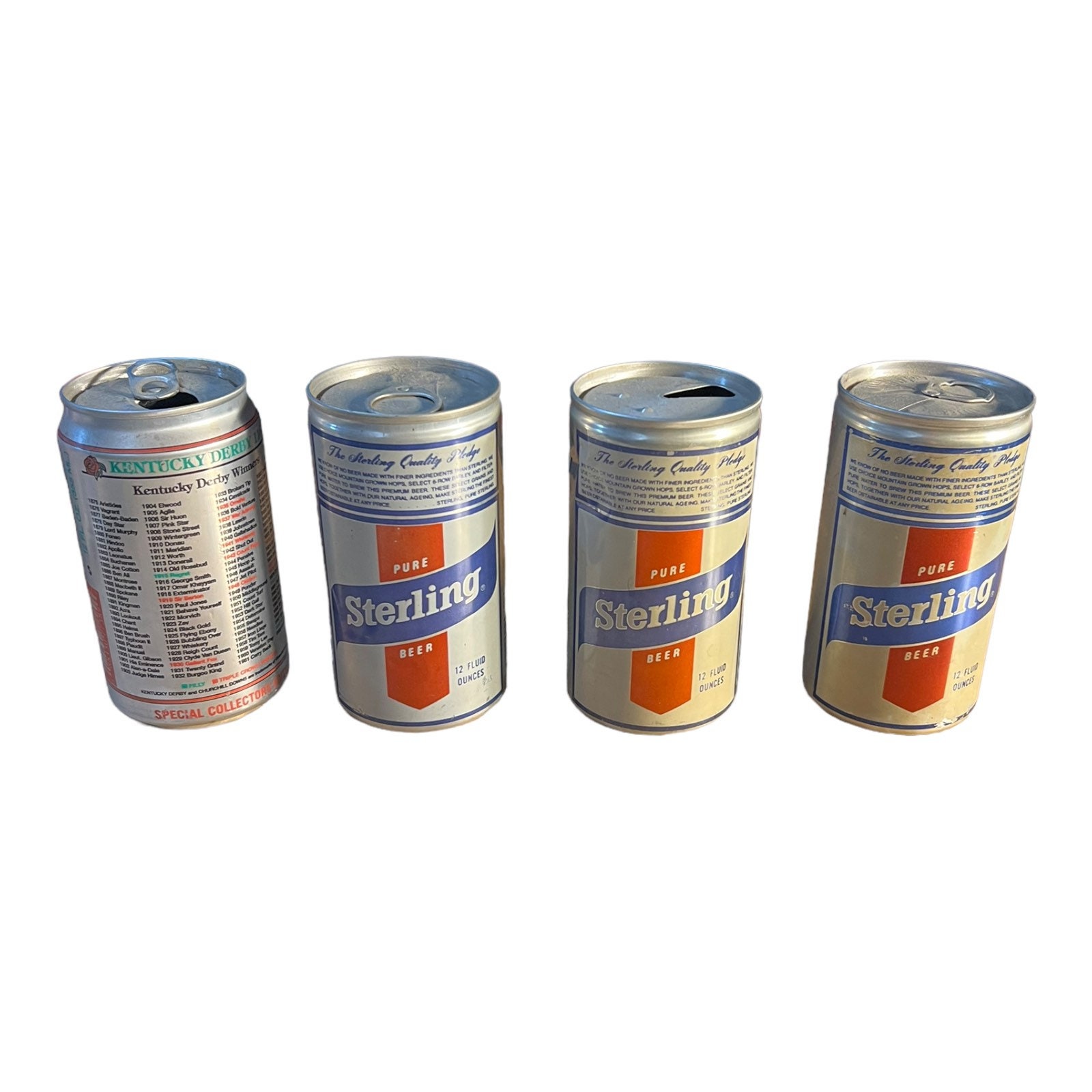 Vintage Beer Can Lot // Lot of 4 // Rusty Dusty Old Cans // Decor ...