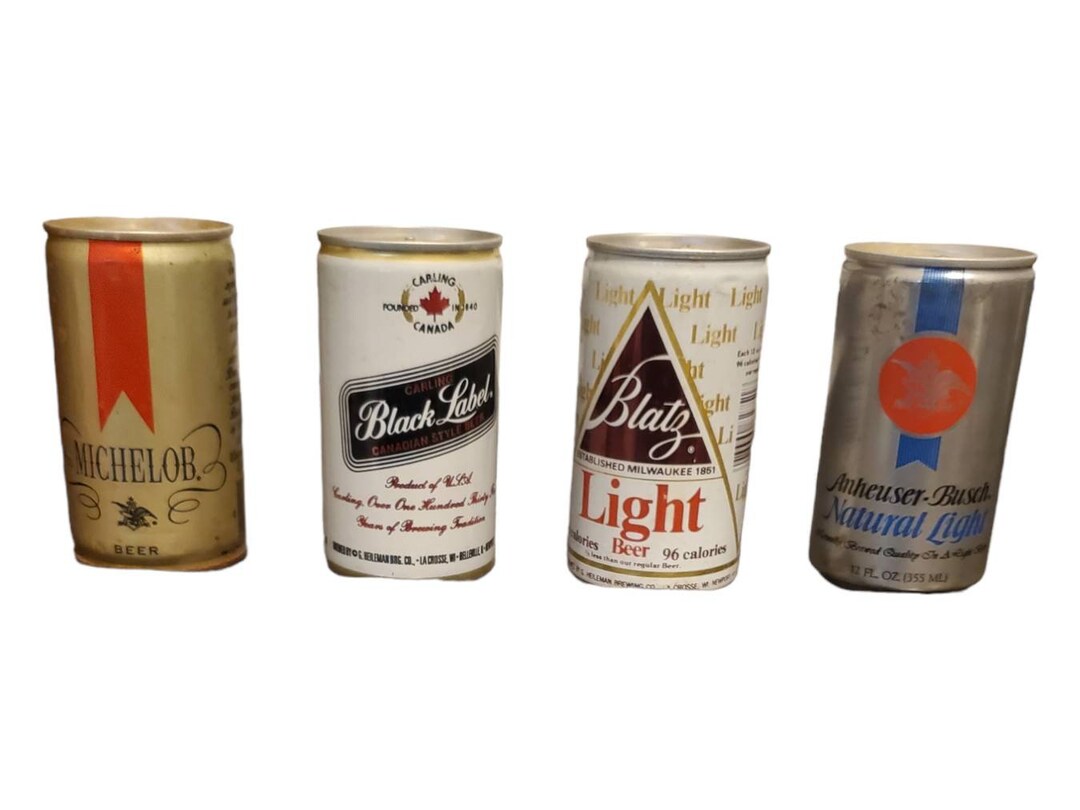 Vintage Beer Can Lot // Lot of 4 // Rusty Dusty Old Cans // Decor ...