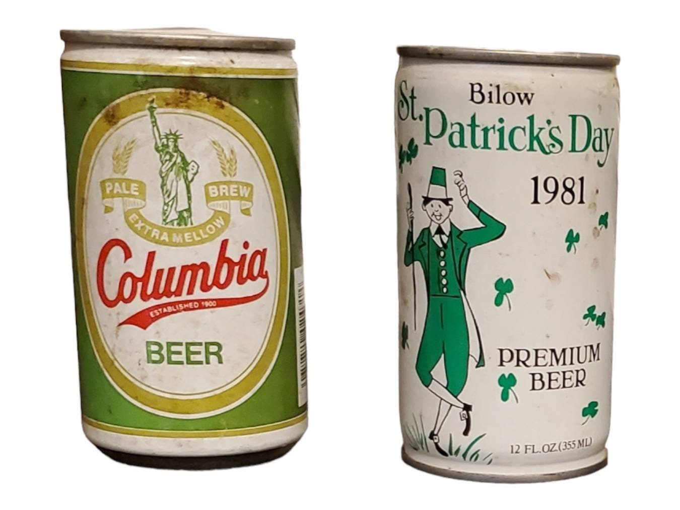 Vintage Beer Can Lot // Lot of 4 // Rusty Dusty Old Cans // Decor ...