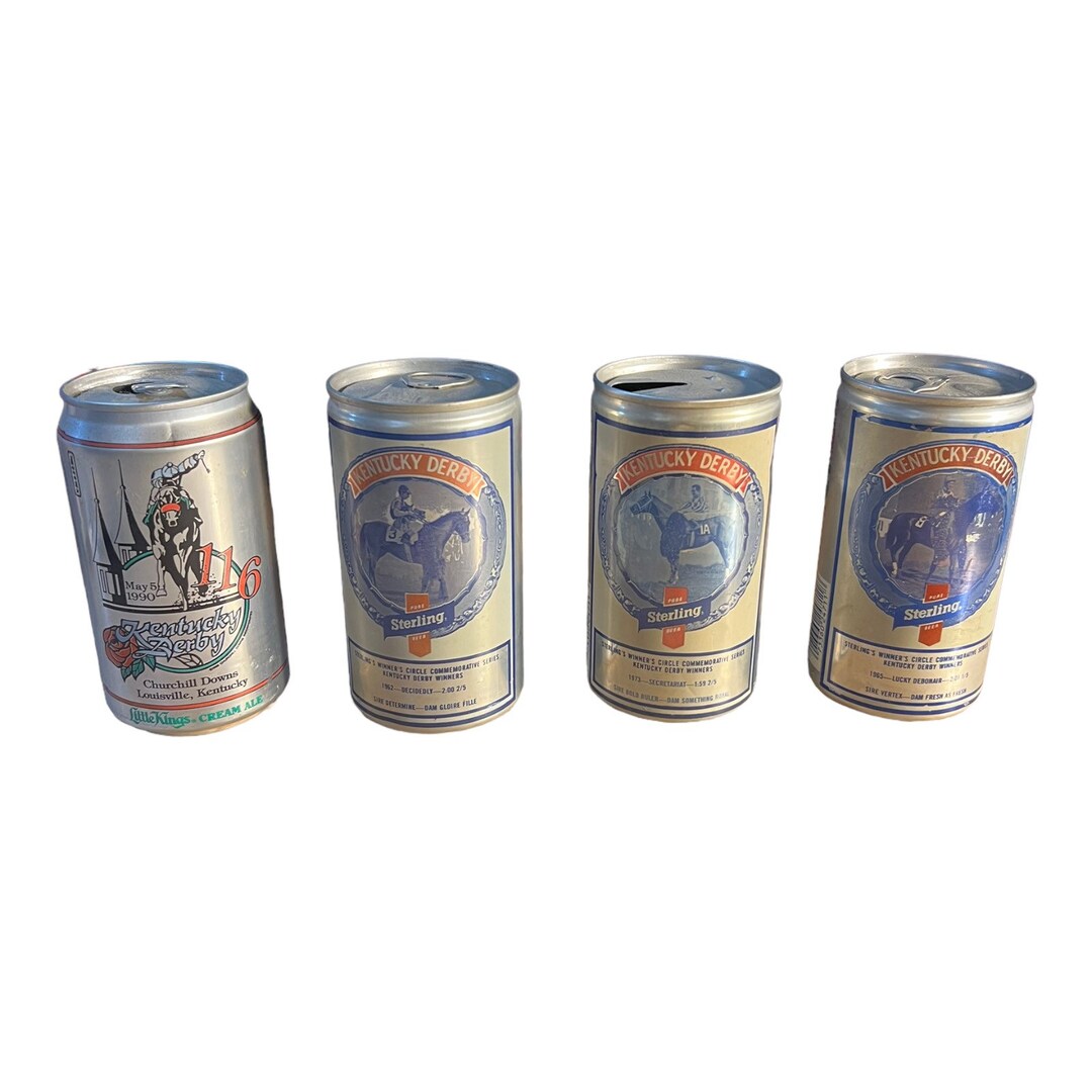 Vintage Beer Can Lot // Lot of 4 // Rusty Dusty Old Cans // Decor ...