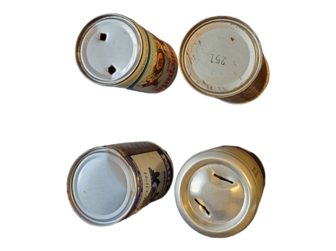 Vintage Beer Can Lot // Lot of 4 // Rusty Dusty Old Cans // Decor ...