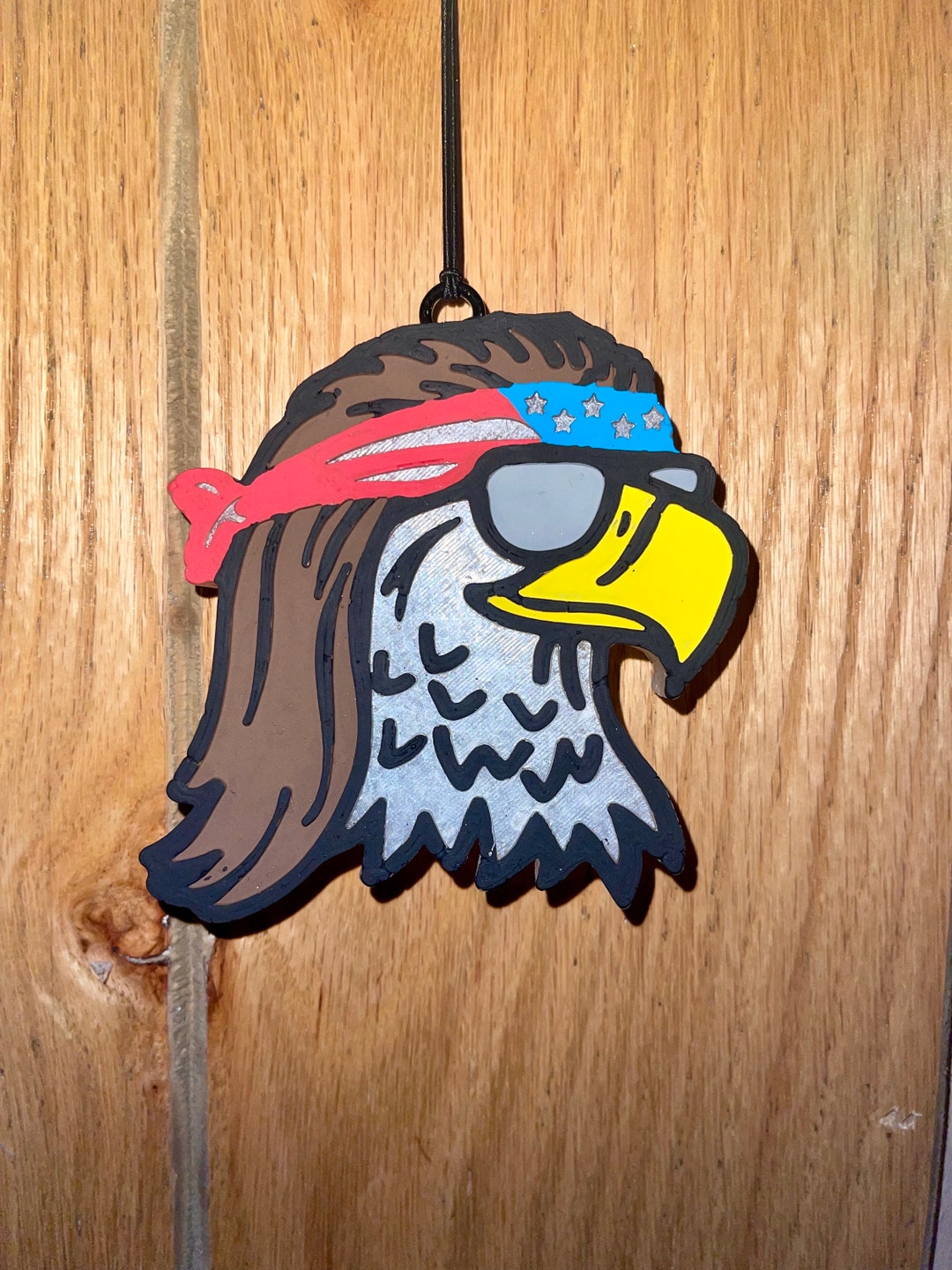 Patriotic Eagle With Mullet Car Freshie - Etsy