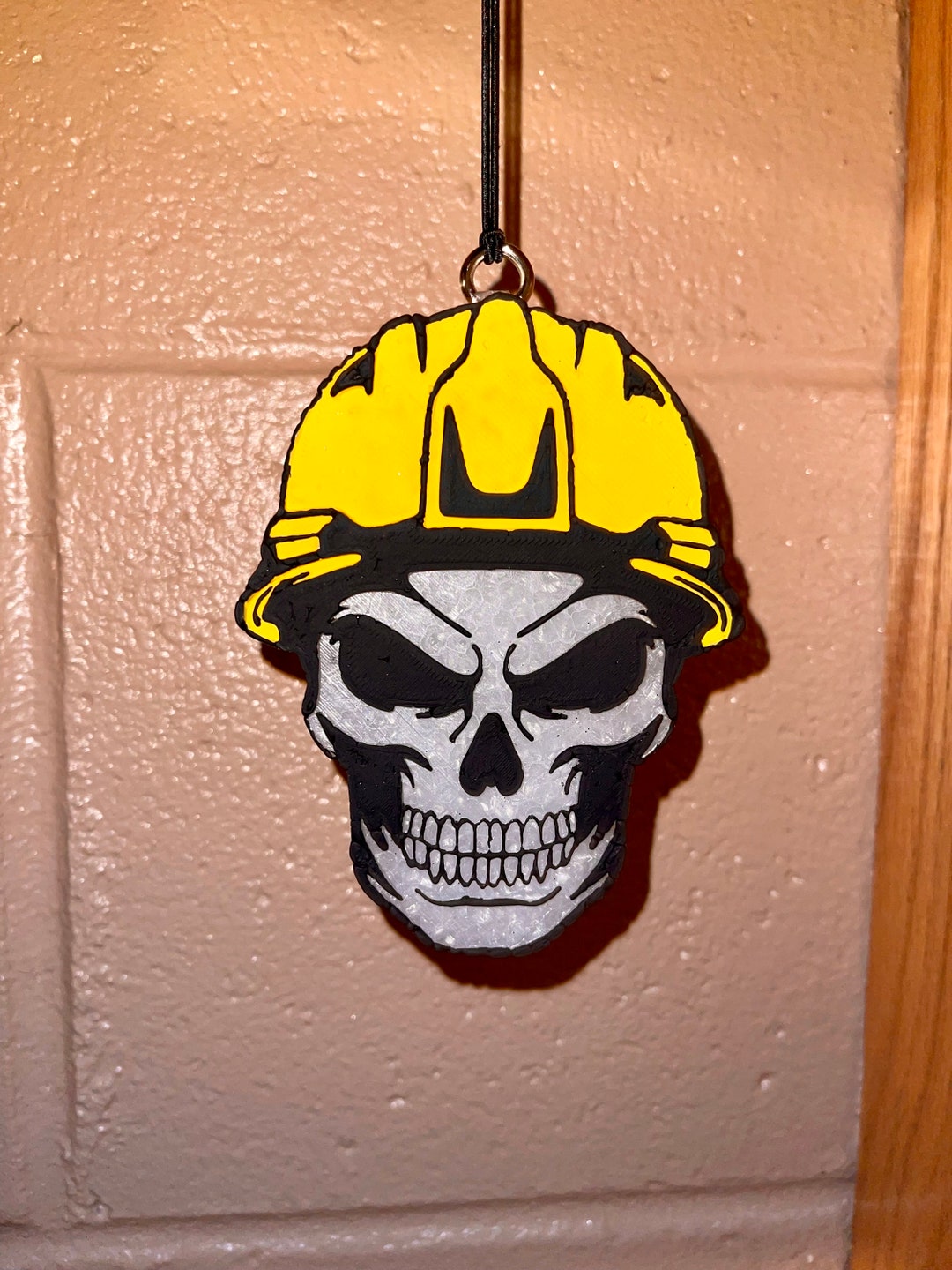 Construction Skull Car Freshie - Etsy