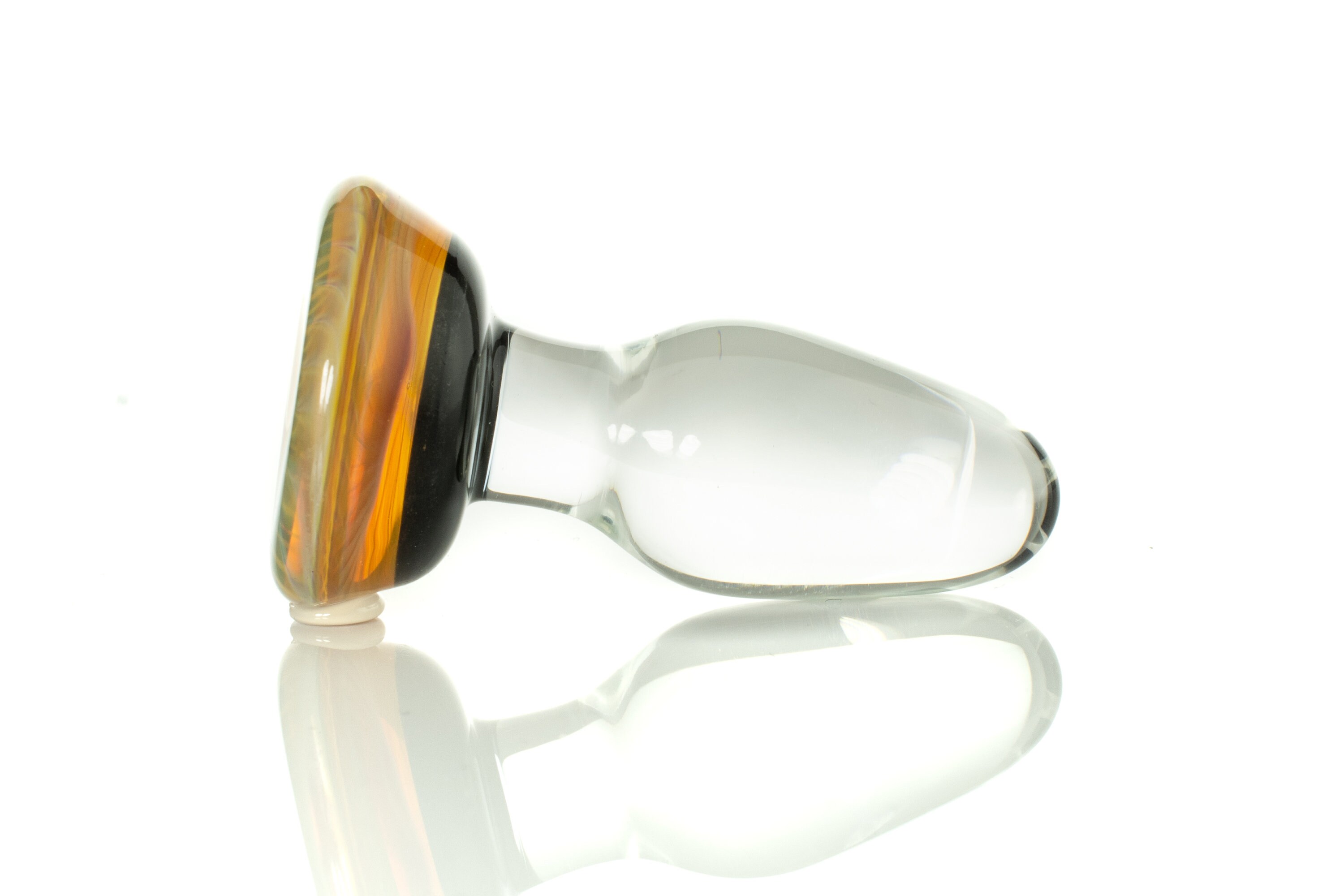 Mandala Pattern Glass Sex Toy Anal Glass Butt Plug - Etsy