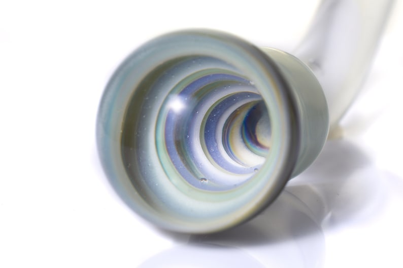 Vortex Marble Glass Sex Toy Massage Wand Glass Dildo - Etsy