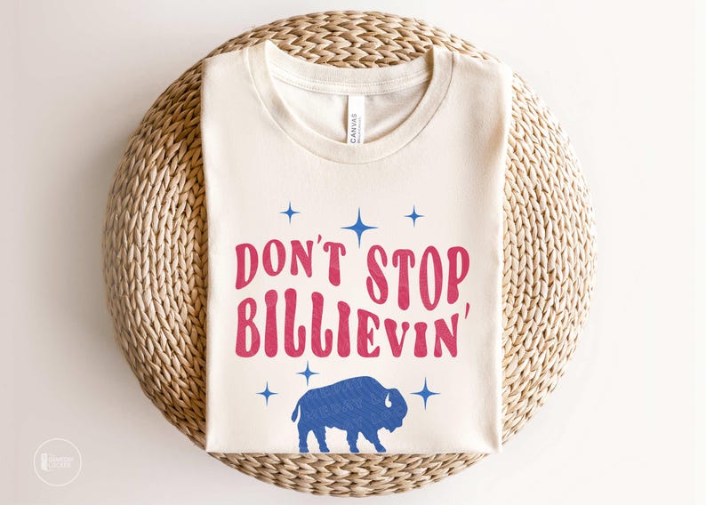 Billieve Buffalo Football Fan Shirt: Unisex Jersey Tee - Etsy