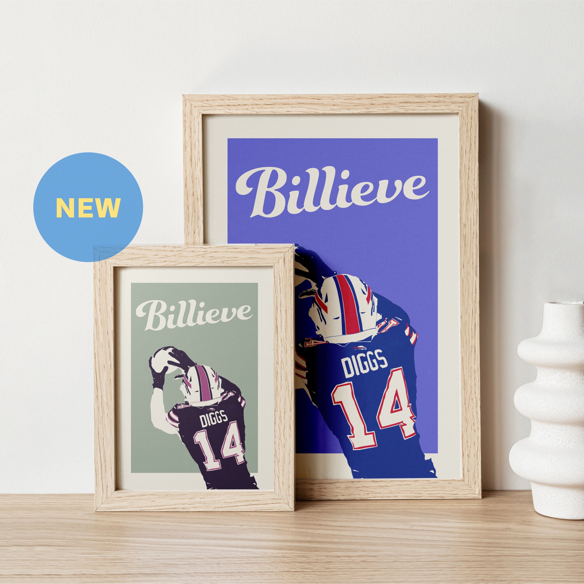 Stefon Diggs Printable Poster Bills Art Poster Buffalo Diggs - Etsy