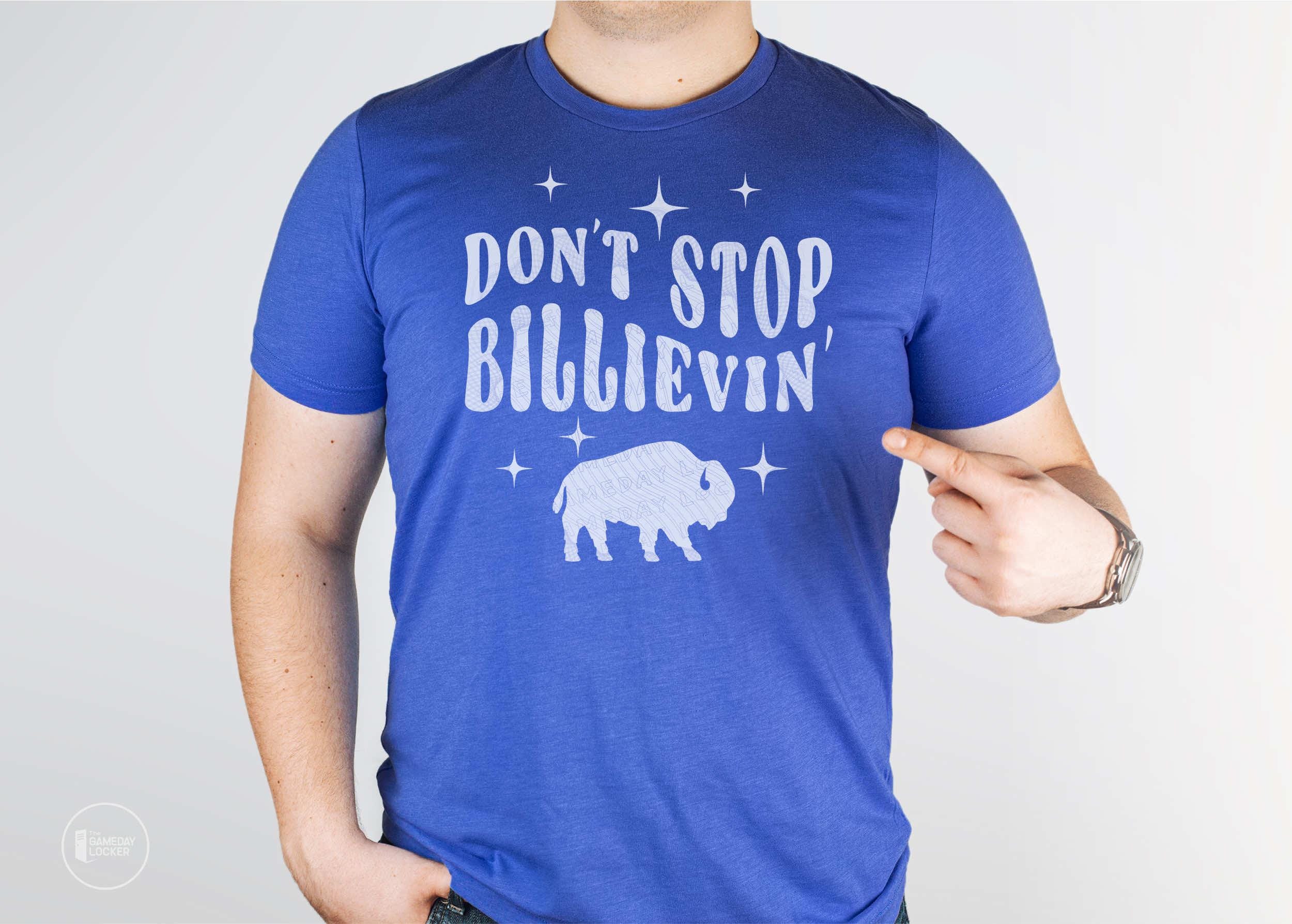 Billieve Buffalo Football Fan Shirt: Unisex Jersey Tee - Etsy