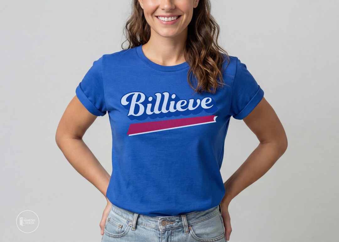 Buffalo Billieve Football Fan T-shirt - Trendy Sport Apparel - Etsy