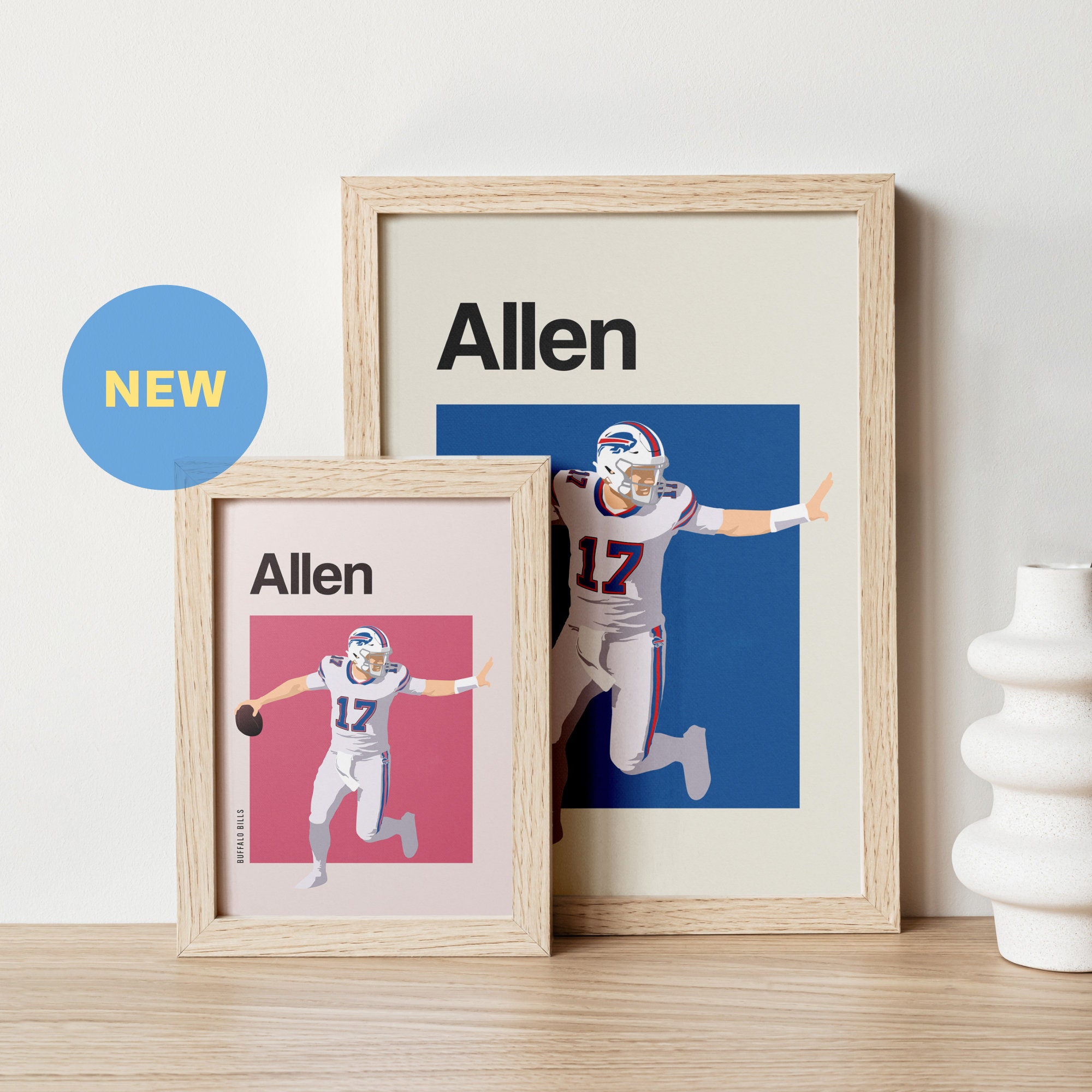 Josh Allen Printable Poster, Download Buffalo Bills, Josh Allen Wall ...