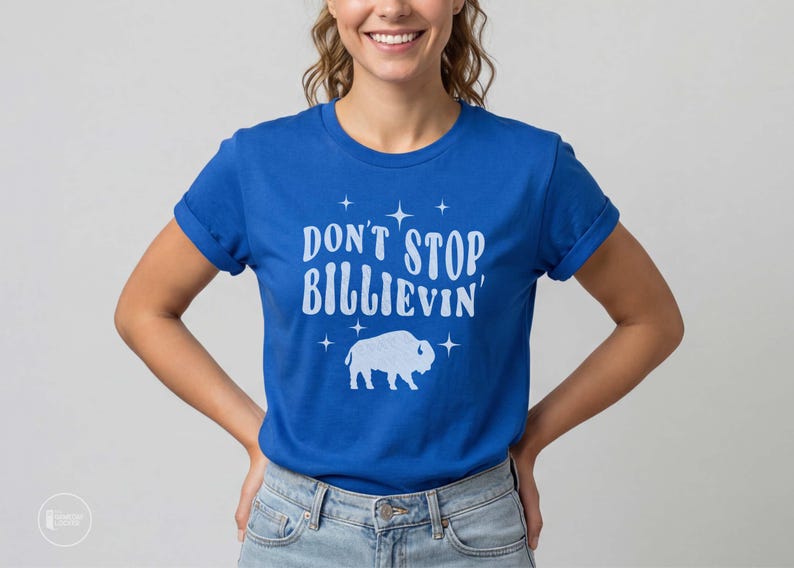 Billieve Buffalo Football Fan Shirt: Unisex Jersey Tee - Etsy