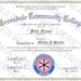 Greendale Community College Graduation Certificate NBC Community ...