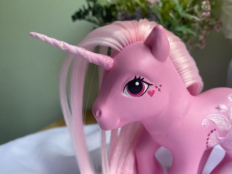 Custom Painted/designed G3 My Little Pony - Strawberry Ice Cream - Etsy