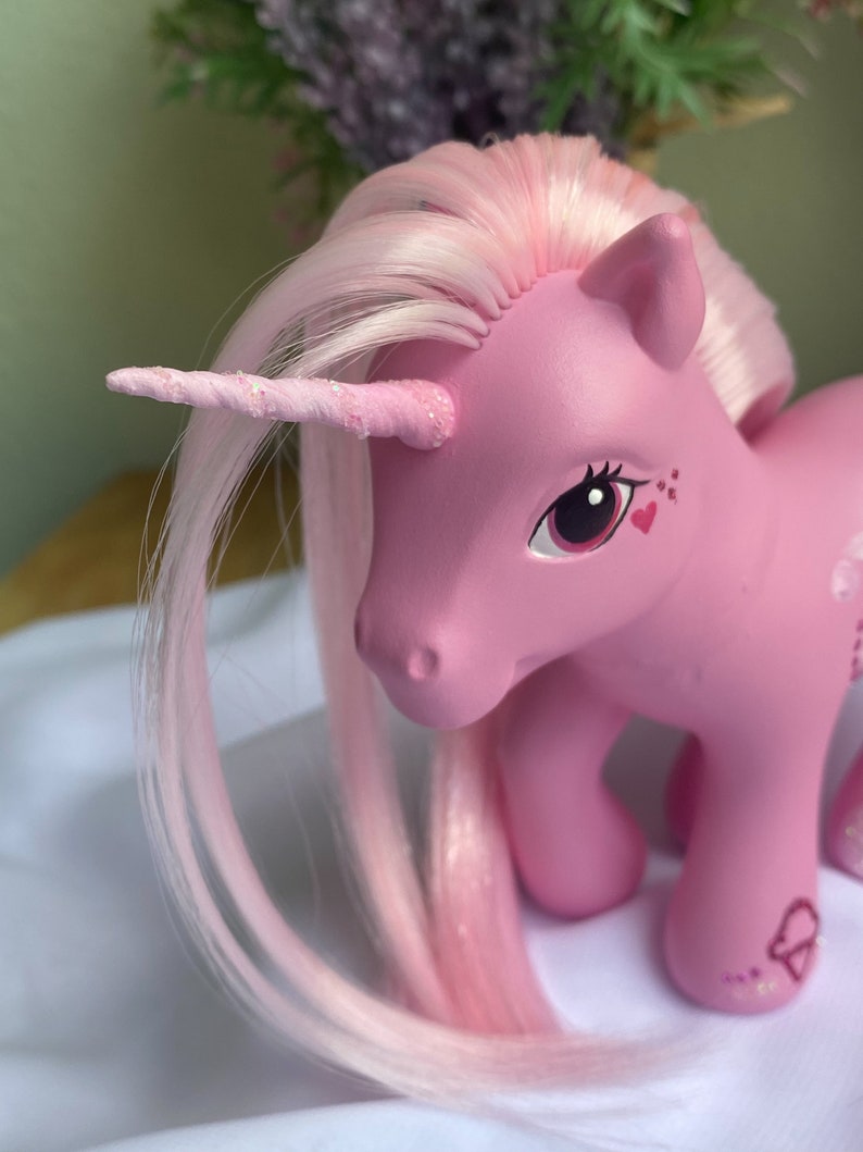Custom Painted/designed G3 My Little Pony - Strawberry Ice Cream - Etsy