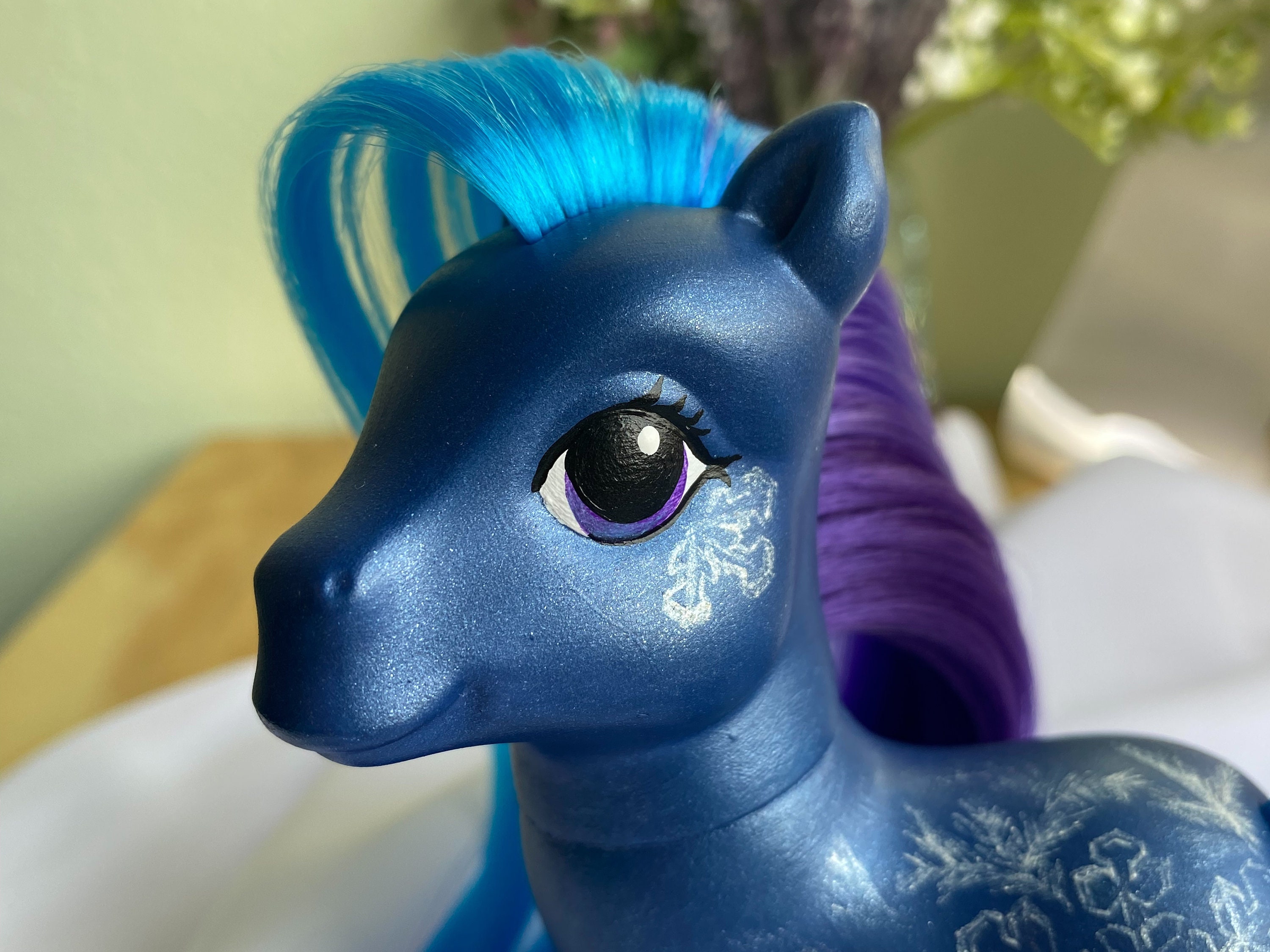 Custom Painted/designed G3 My Little Pony Frost Design - Etsy