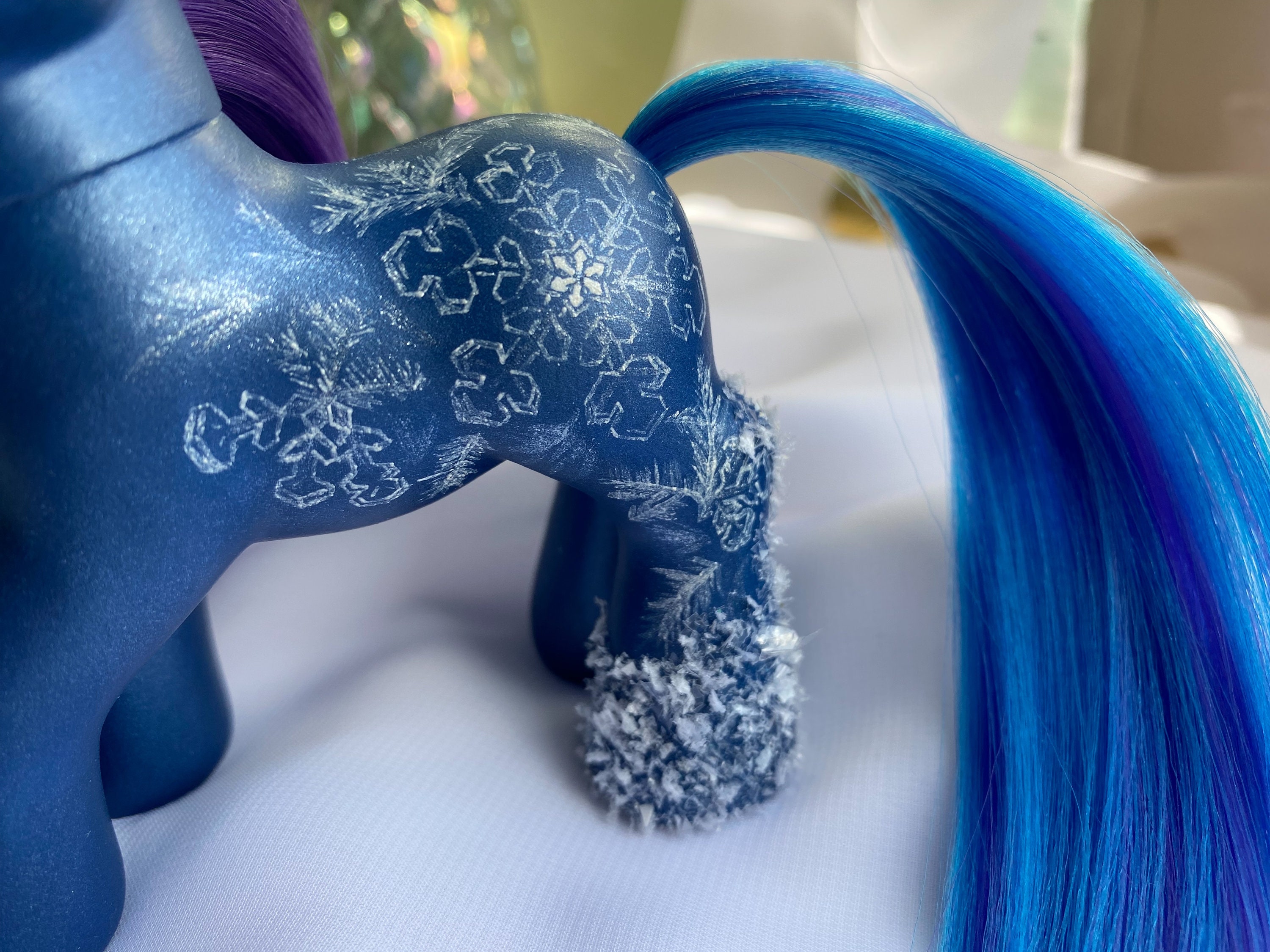 Custom Painted/designed G3 My Little Pony Frost Design - Etsy