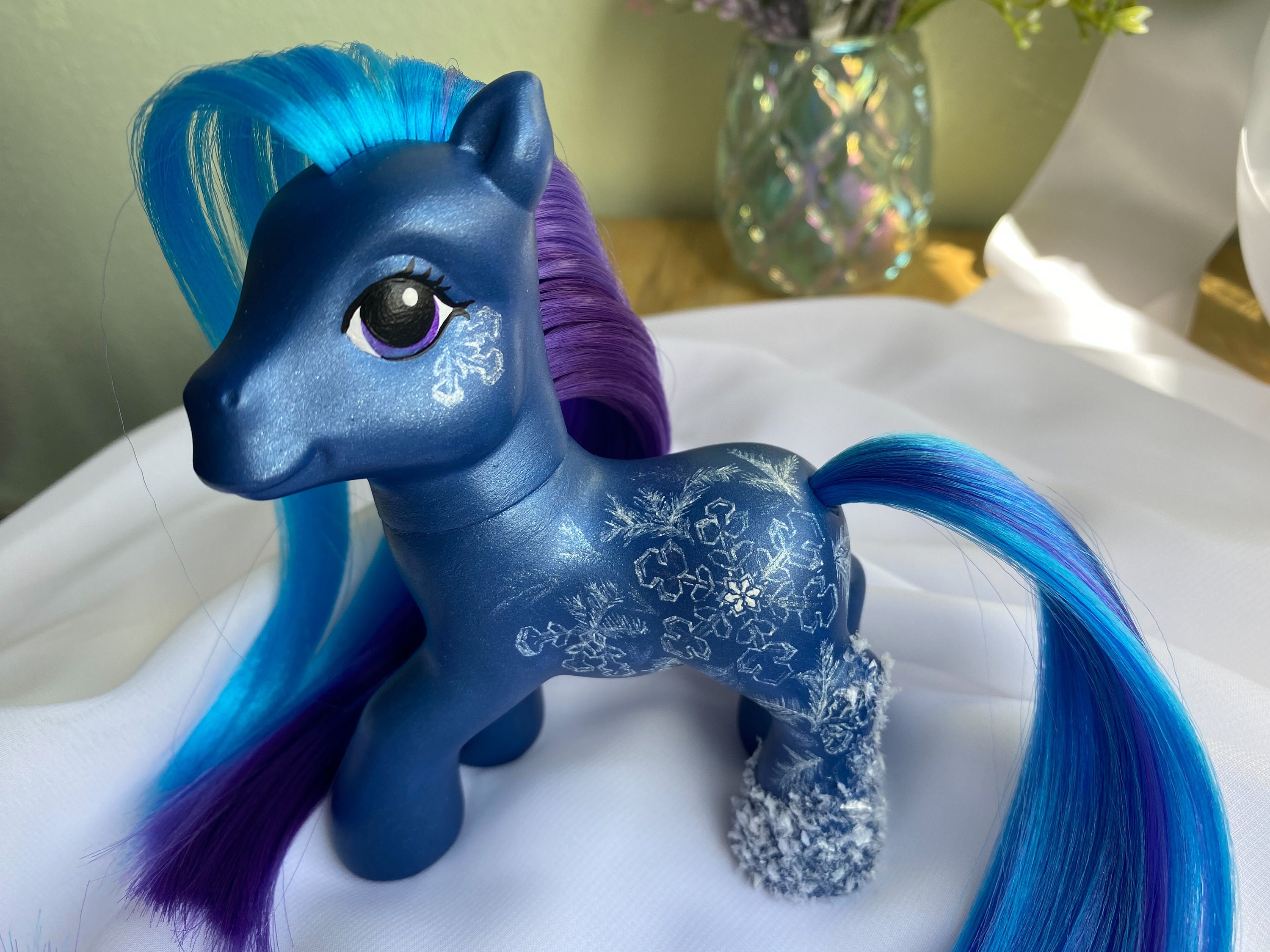 Custom Painted/designed G3 My Little Pony Frost Design - Etsy