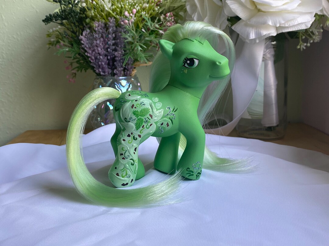 Custom Painted/designed G3 My Little Pony Mint Ice Cream - Etsy