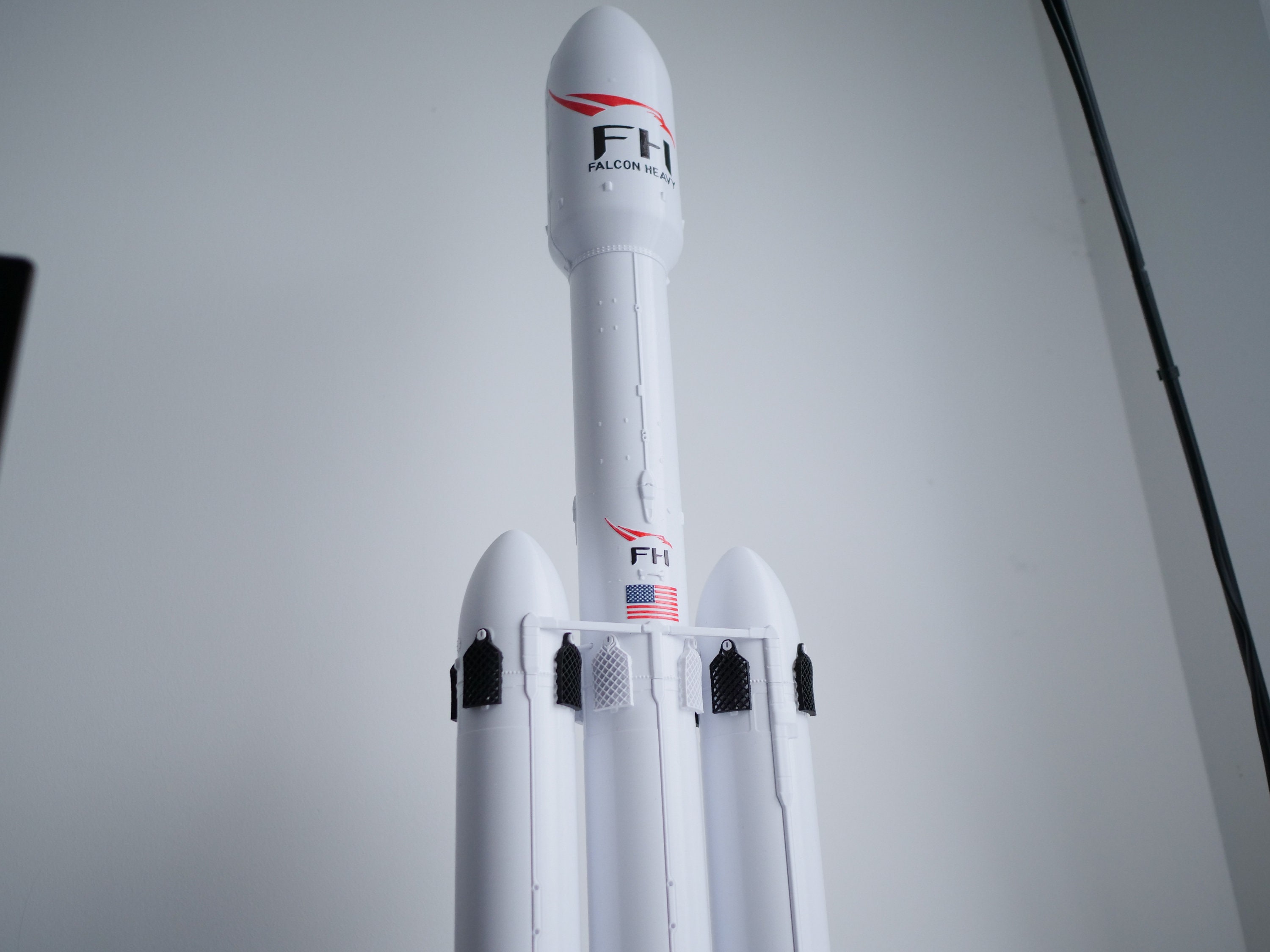 Falcon Heavy Model 1:68 Spacex 103cm / 40inches - Etsy
