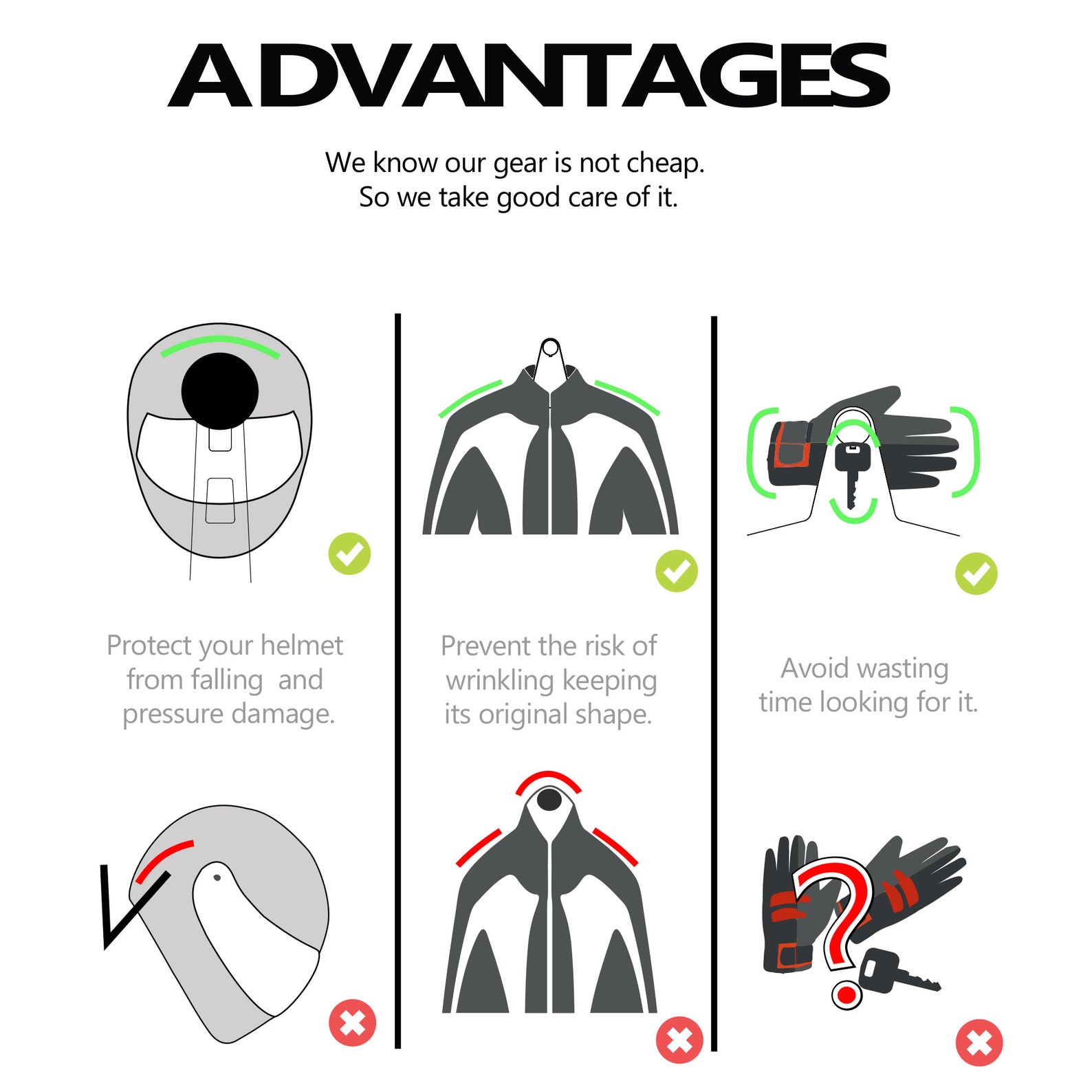 Helmet Rack Holder - Motorcycle Gear Rack Hanger - All-in-one Solution ...