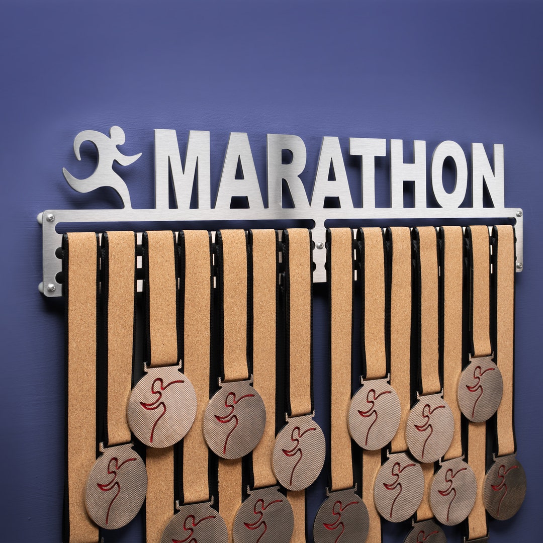 Marathon Medal Display, Medal Hanger Holder Display Rack (450mm), Medal ...