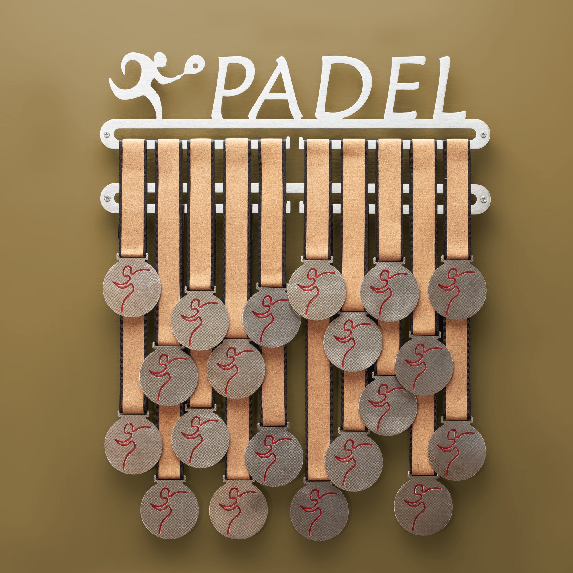 Tennis Padel Medal Display Doble Hanger Padel Medal Holder - Etsy