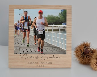 Triathlon Photo Frame - Etsy