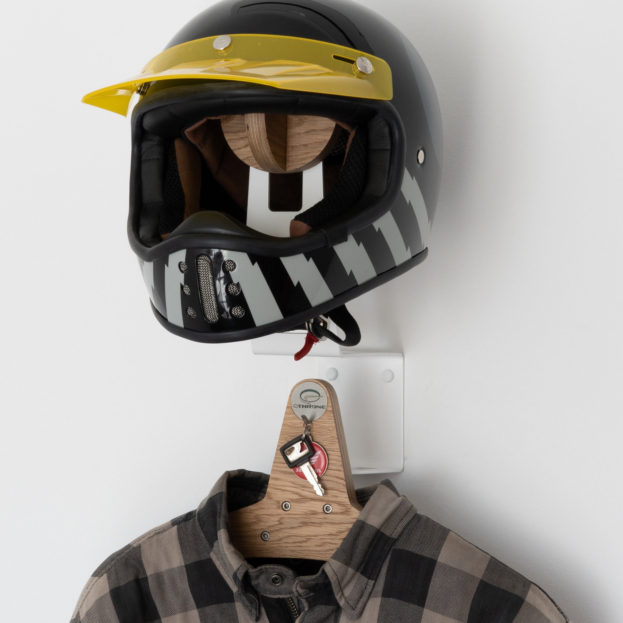 Helmet Rack Holder Motorcycle Gear Rack Hanger All-in-one - Etsy