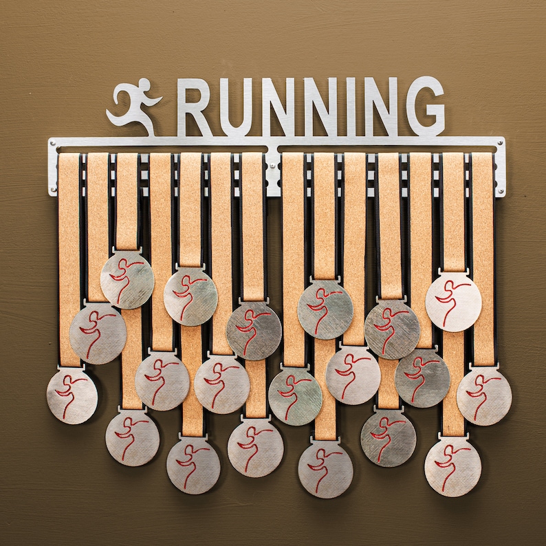 Medal Hanger Holder Display Rack Running Medal Display - Etsy