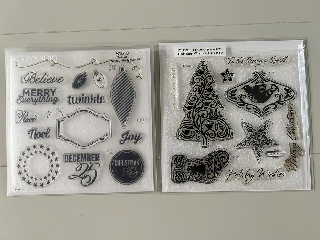 CTMH Stamp Sets: Twinkle and Holiday Wishes. Take Both Sets for 12.00 ...