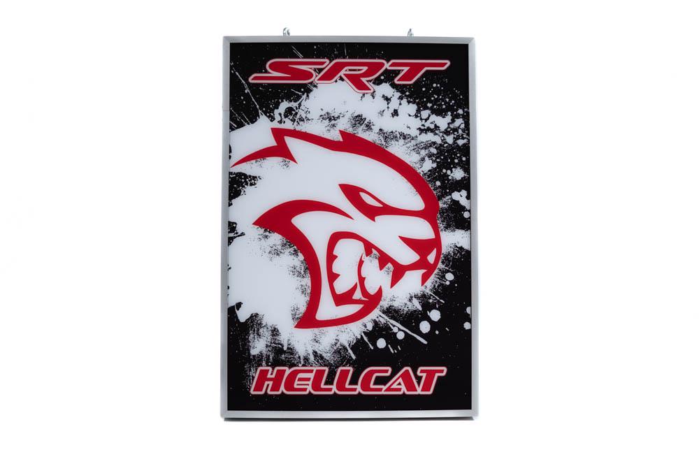 Dodge Hellcat Sign, Officially Licensed Dodge Product, Dodge Hellcat ...